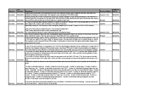 FOI Disclosure log and other information that we publish - HSE.ie