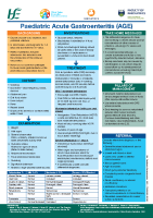 Paediatric Algorithms - HSE.ie