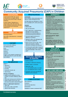 Paediatric Algorithms - HSE.ie