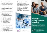 National Genetics and Genomics - HSE.ie