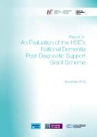 Dementia Post Diagnostic Care and Support - HSE.ie