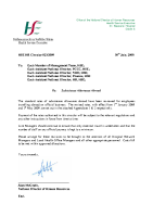 HSE HR Circulars 2009 - HSE.ie