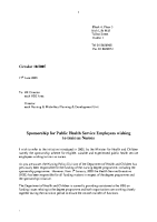 HSE HR Circulars 2005 - HSE.ie