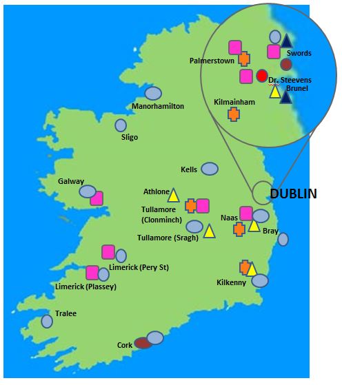Finance Locations - Ireland's Health Service
